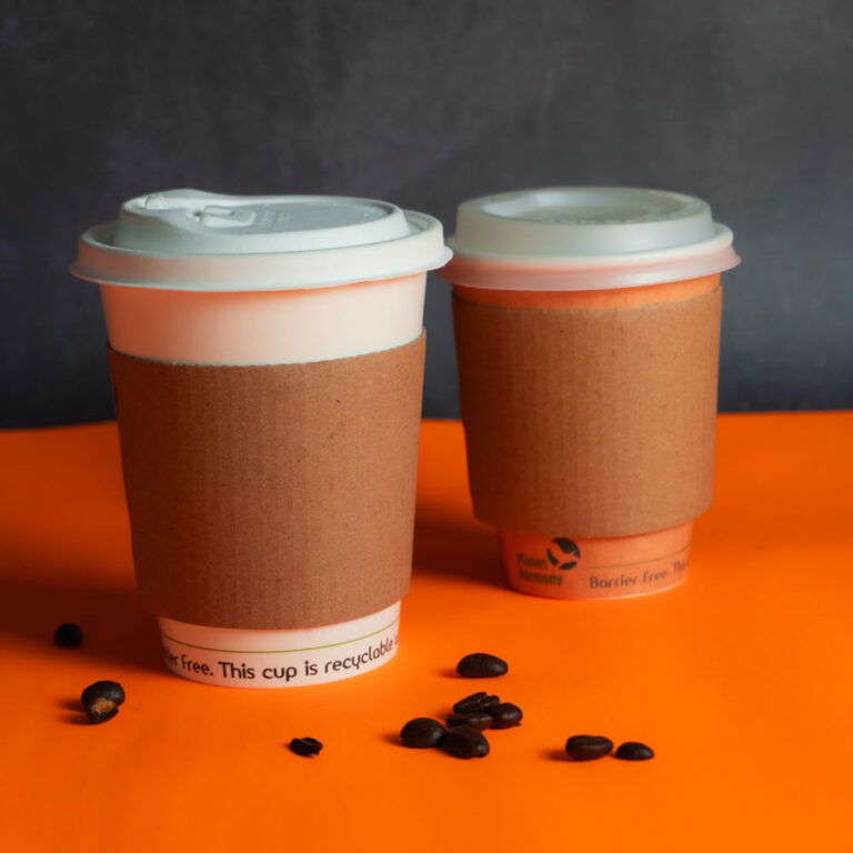 easipac Brown Hot Cup Sleeve - easipac